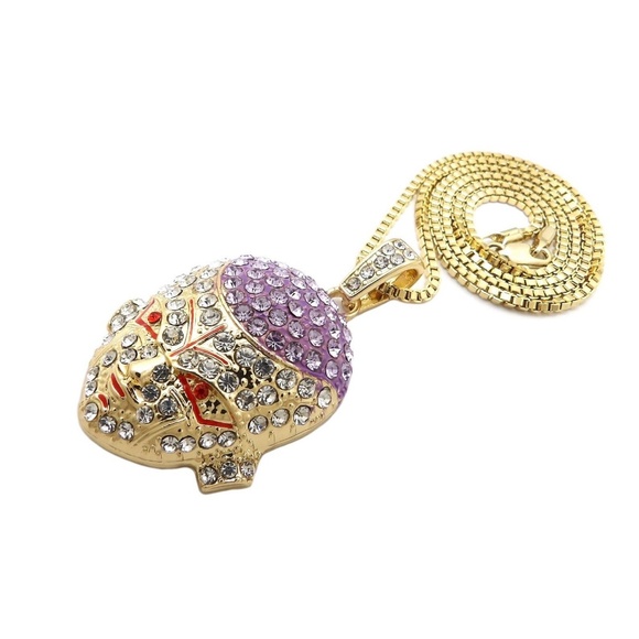 Accessories | Dragon Ball Iced Out Frieza Pendant With Box Chain | Poshmark